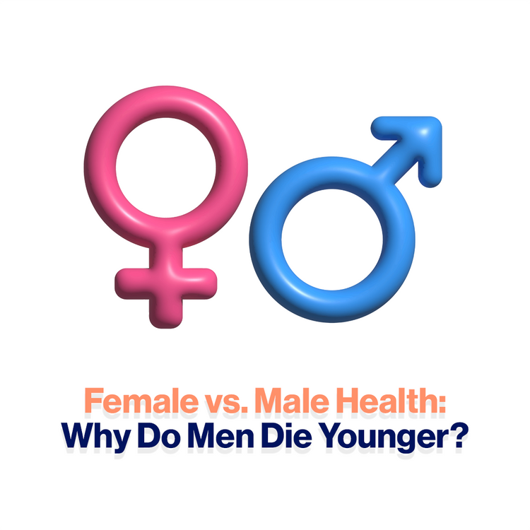 Female vs. Male Health: Why Do Men Die Younger? – Berkeley Health Limited