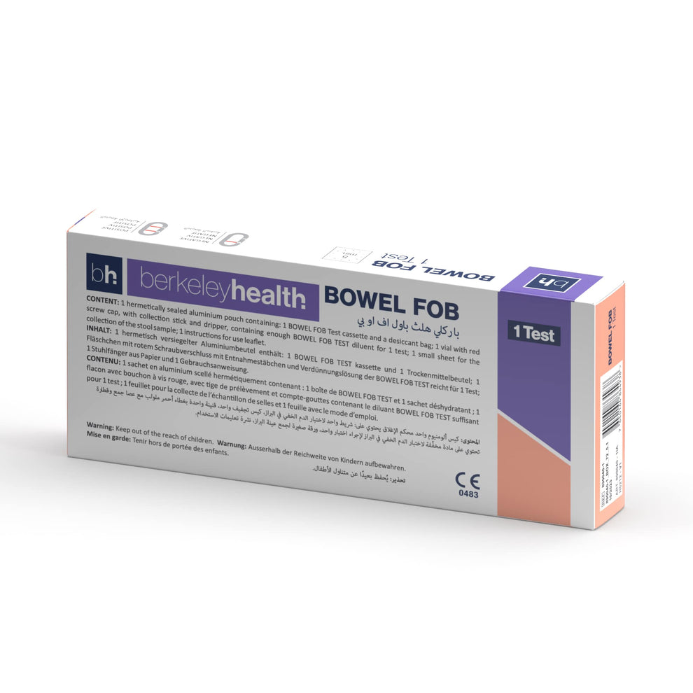 Bowel FOB Rapid Test Kit | Home Occult Blood Test – Berkeley Health Limited