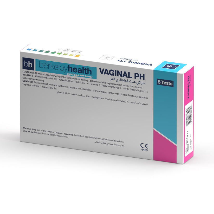 Vaginal pH Rapid Test Kit UK | Home Intimate Health Test – Berkeley ...